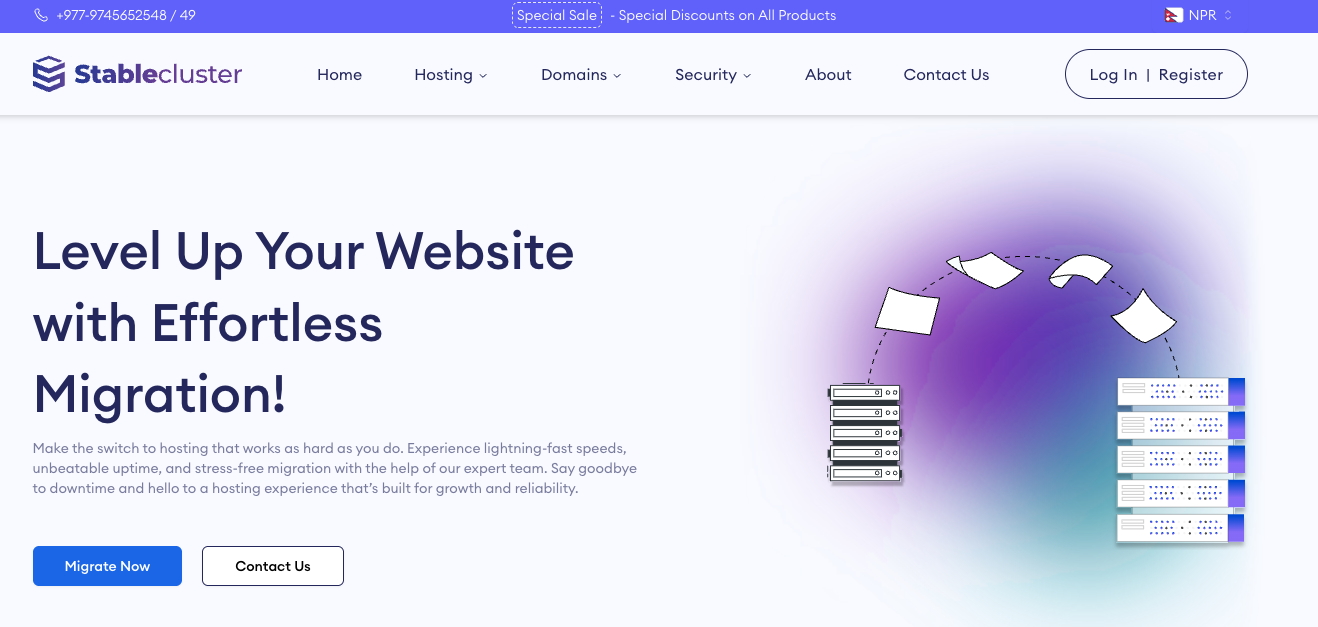 Free Website Migration | Switch Hosting - StableCluster
